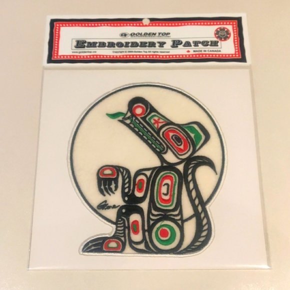 Other | 7 Embroidered Patch Wolf Indigenous Design | Poshmark